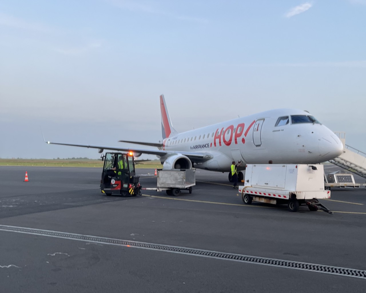 Avis du vol Air France Hop Lyon → Caen en Economique