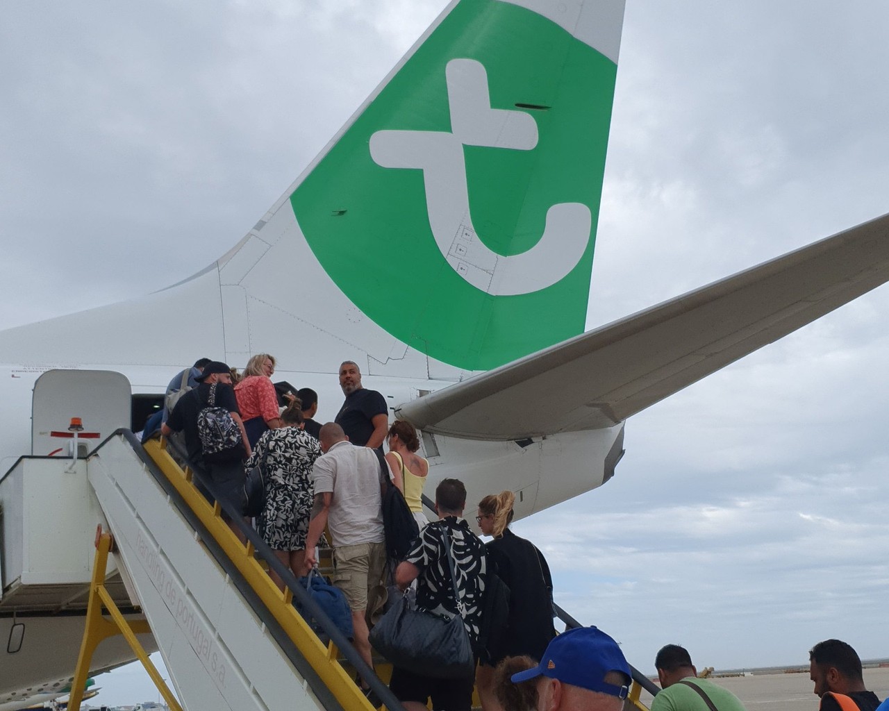 Avis du vol Transavia Faro → Paris en Economique