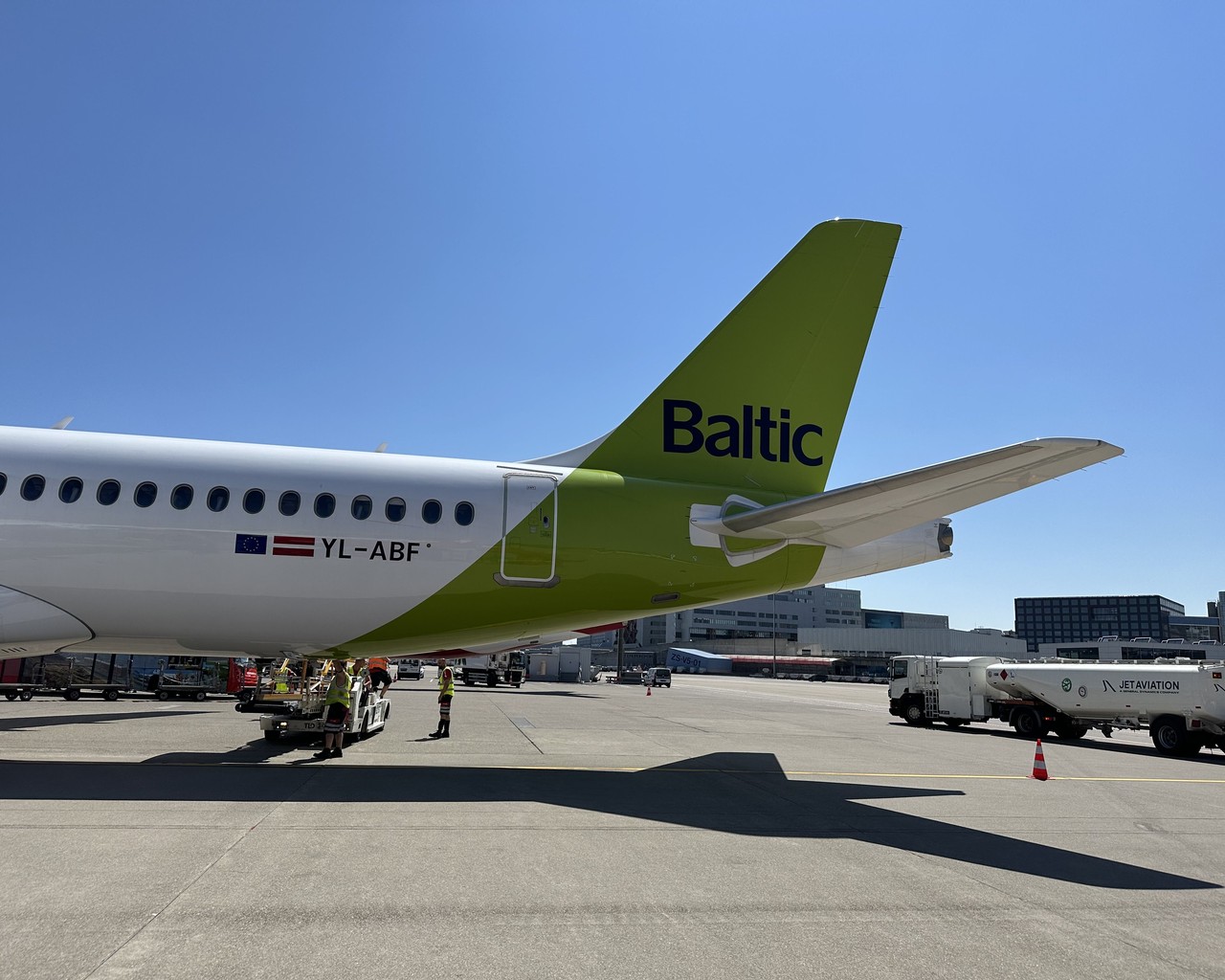 Avis du vol Air Baltic Paris → Zurich en Affaires