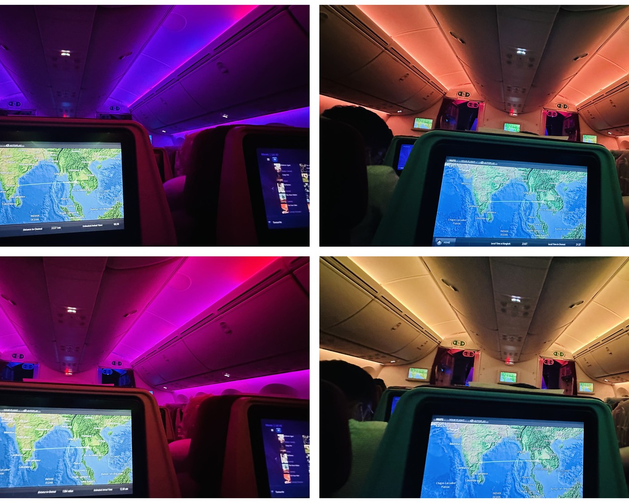 Review of Thai Airways flight from Bangkok to Chennai in Economy