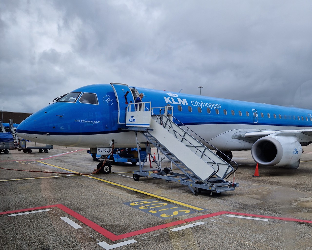 Avis du vol KLM Cityhopper Amsterdam → Düsseldorf en Economique