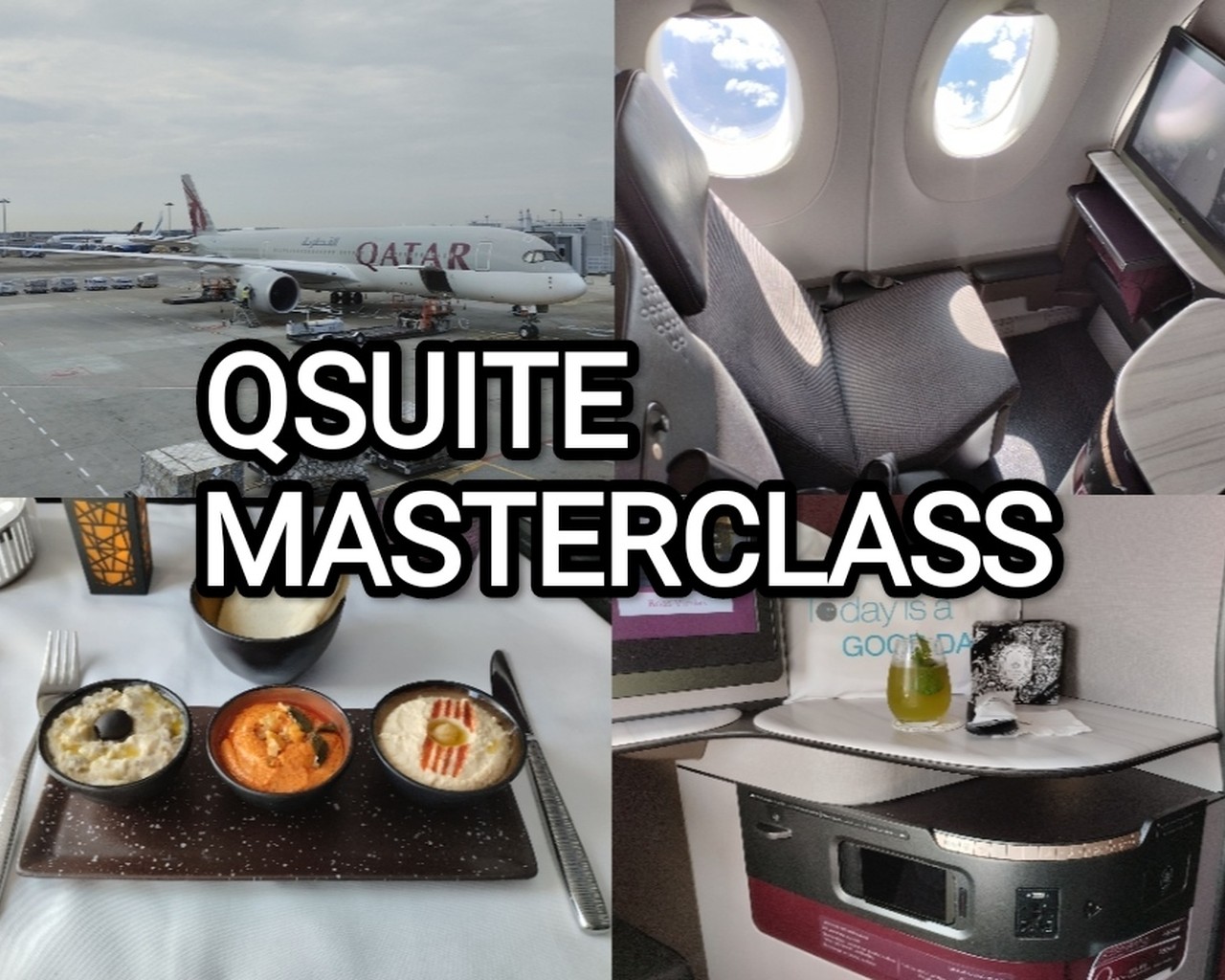 Review of Qatar Airways flight from Singapore to Doha in Business
