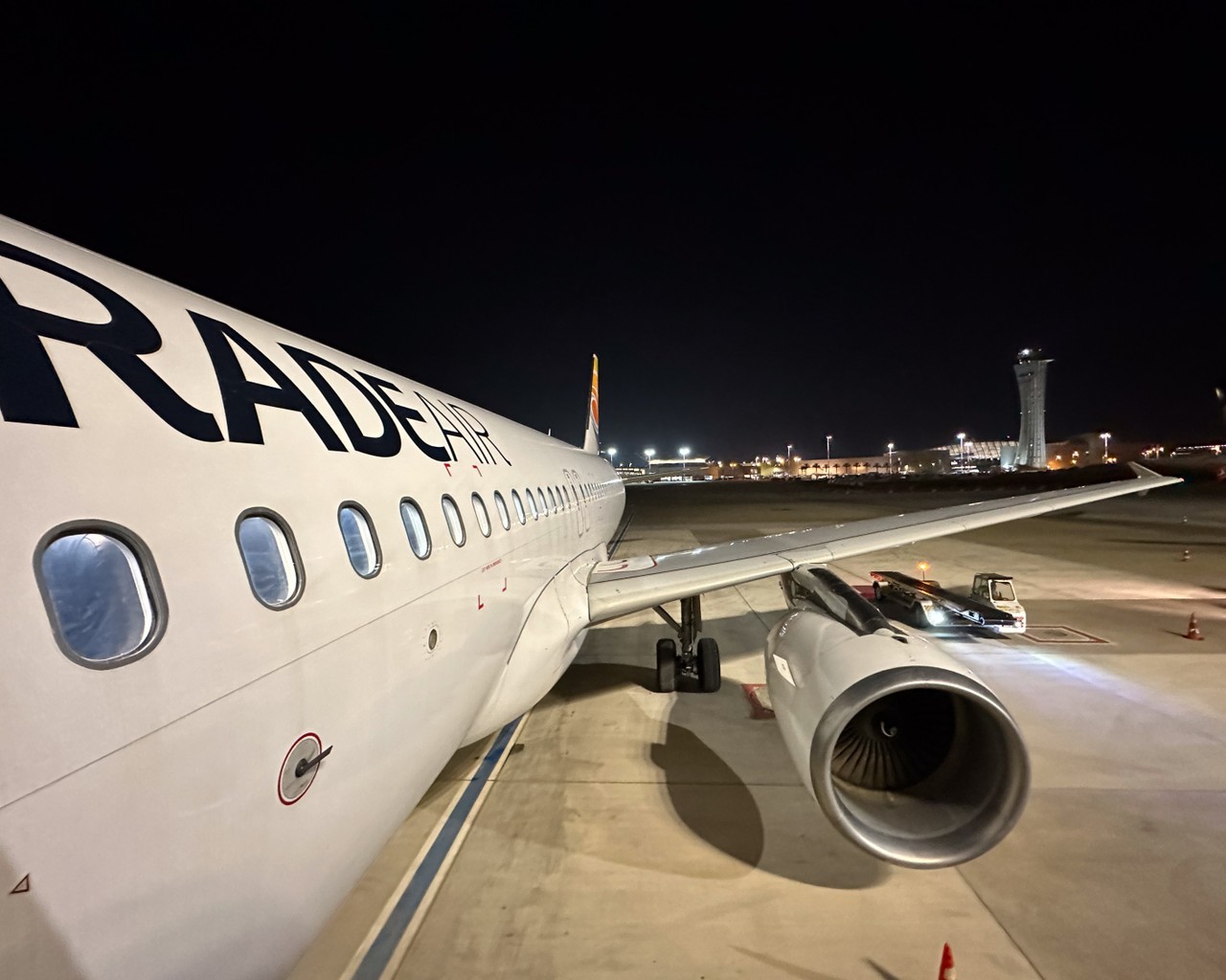 Review of Trade Air flight from Paphos to Tel Aviv in Economy