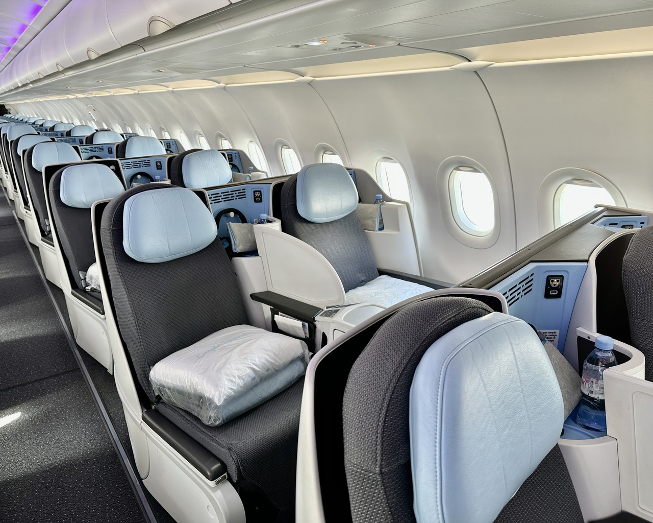 Avis du vol La Compagnie Paris → Newark en Affaires