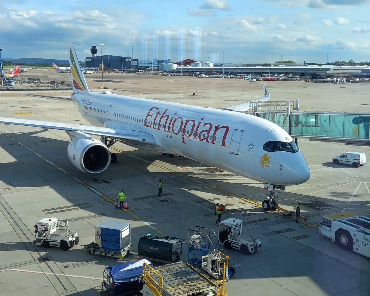 Review of Ethiopian Airlines flight from Manchester to Geneva in Economy