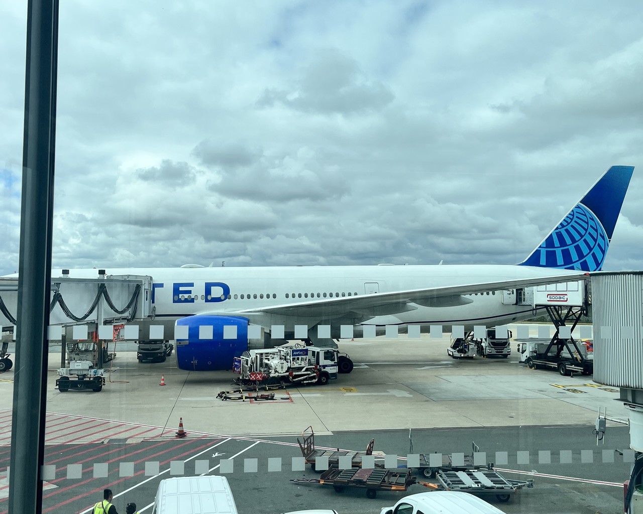 Avis du vol United Paris → Newark en Economique