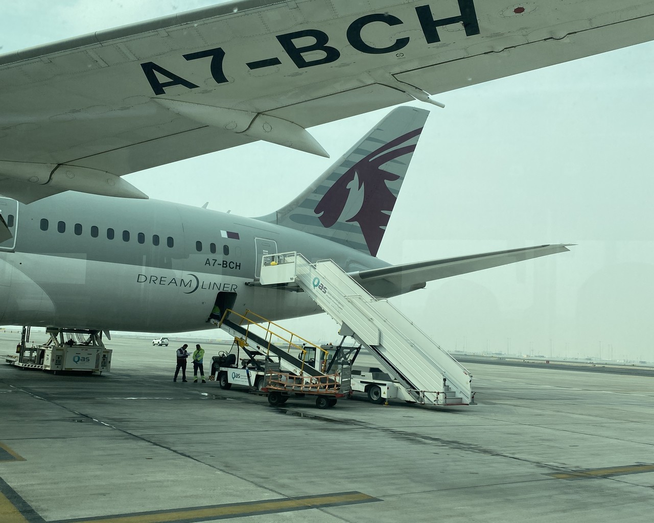 Avis du vol Qatar Airways Doha → Lyon en Economique