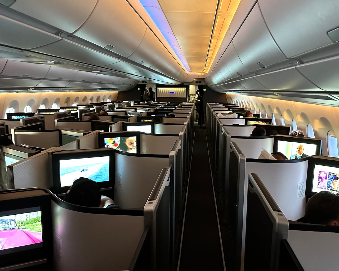 Review of British Airways flight from San Diego to London in Business