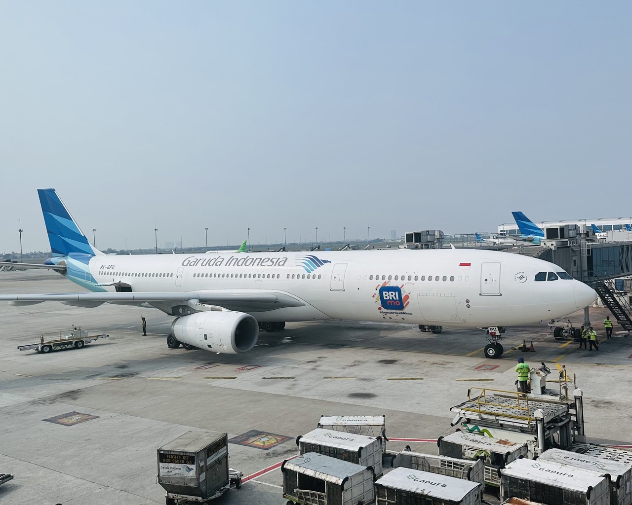 Review of Garuda Indonesia flight from Jakarta to Singapore in Economy