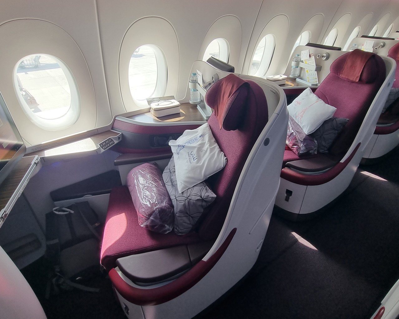 Avis du vol Qatar Airways Doha → Paris en Affaires
