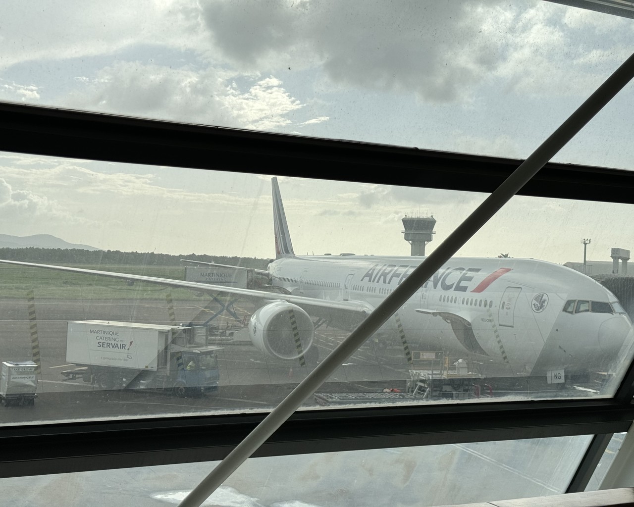 Review of Air France flight from Fort-de-France to Paris in Premium Eco