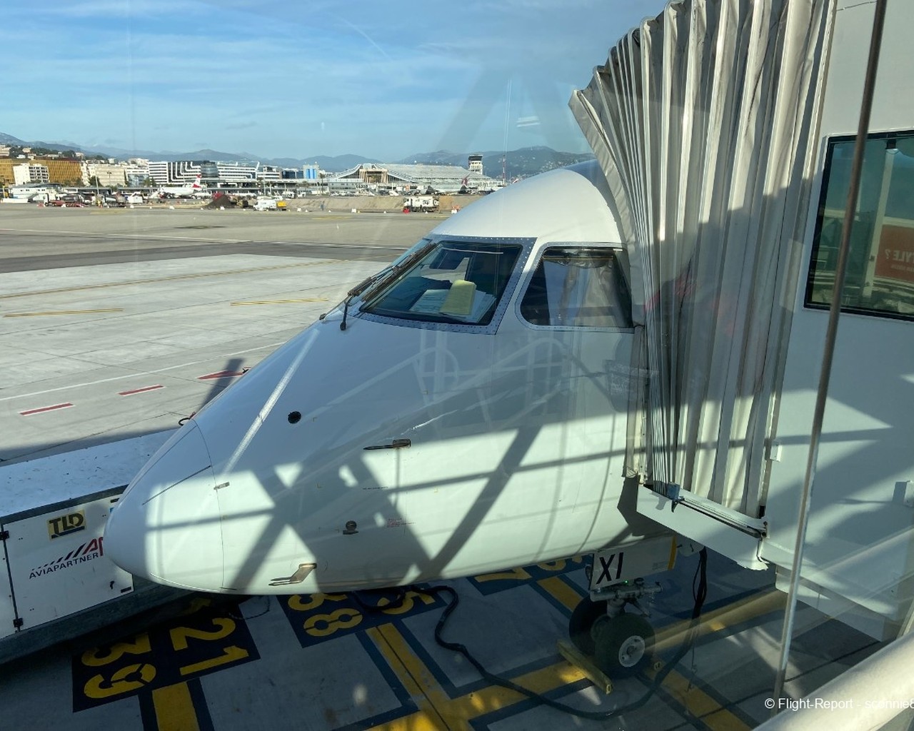 Avis du vol Air France Hop Nice → Lyon en Economique