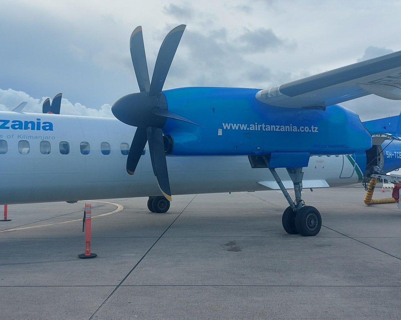 Review of Air Tanzania flight from Dar es Salaam to Moroni in Economy