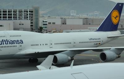Review of Lufthansa flight from San Francisco to Frankfurt in Economy