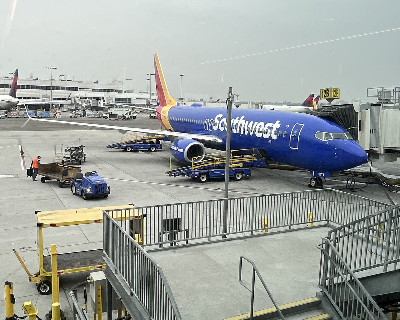 Review of Southwest Airlines flight from Los Angeles to San Francisco ...