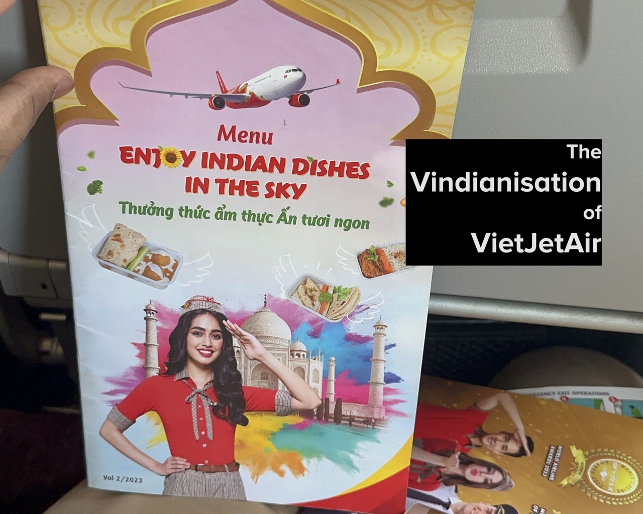 Review of VietjetAir flight from Hanoi to Ho Chi Minh City in Economy