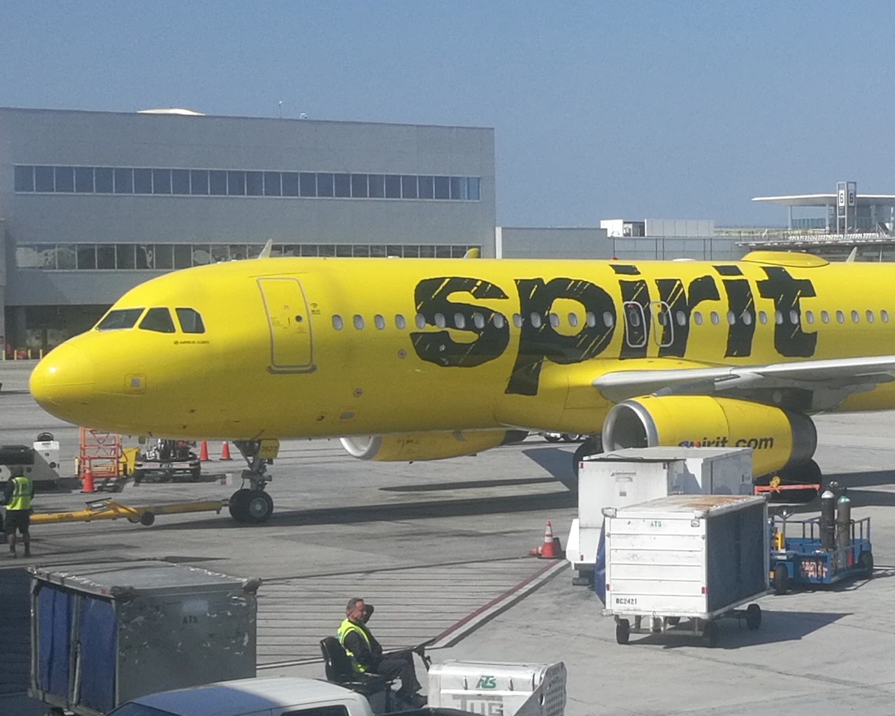 Avis du vol Spirit Airlines Los Angeles → Oakland en Economique