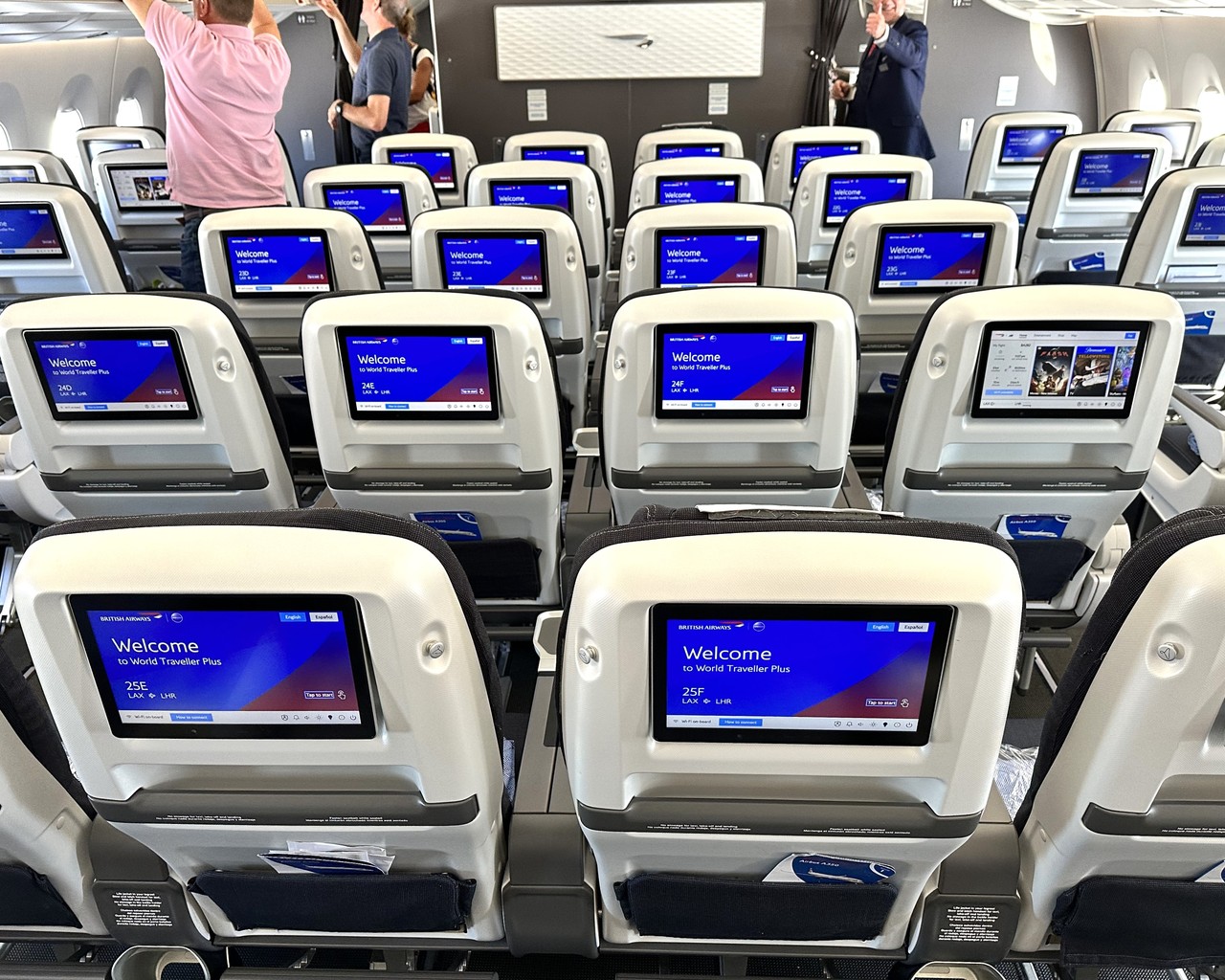 Review of British Airways flight from Los Angeles to London in Premium Eco