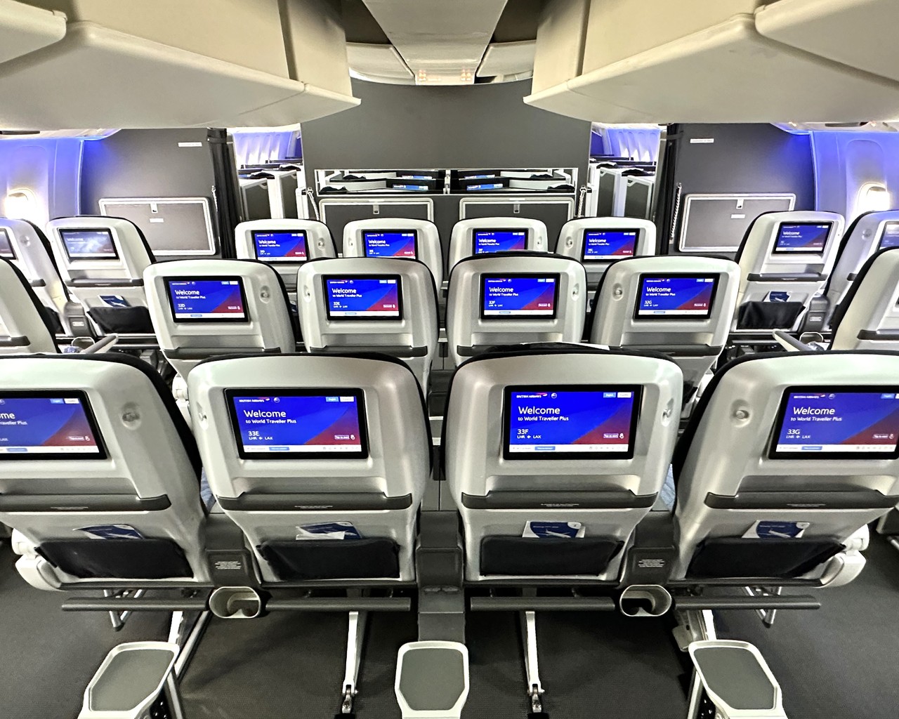 Review of British Airways flight from London to Los Angeles in Premium Eco