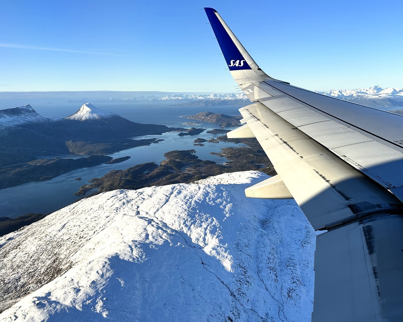 Review of SAS flight from Oslo to Evenes in Economy