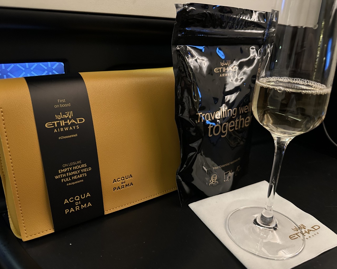 Avis du vol Etihad Airways Abu Dhabi → Singapore en Affaires