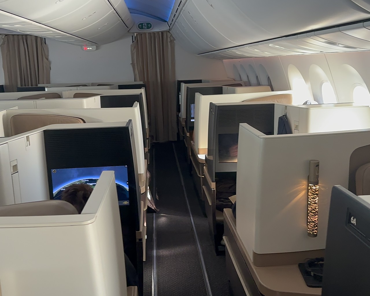 Avis du vol Etihad Airways Abu Dhabi → Singapore en Affaires