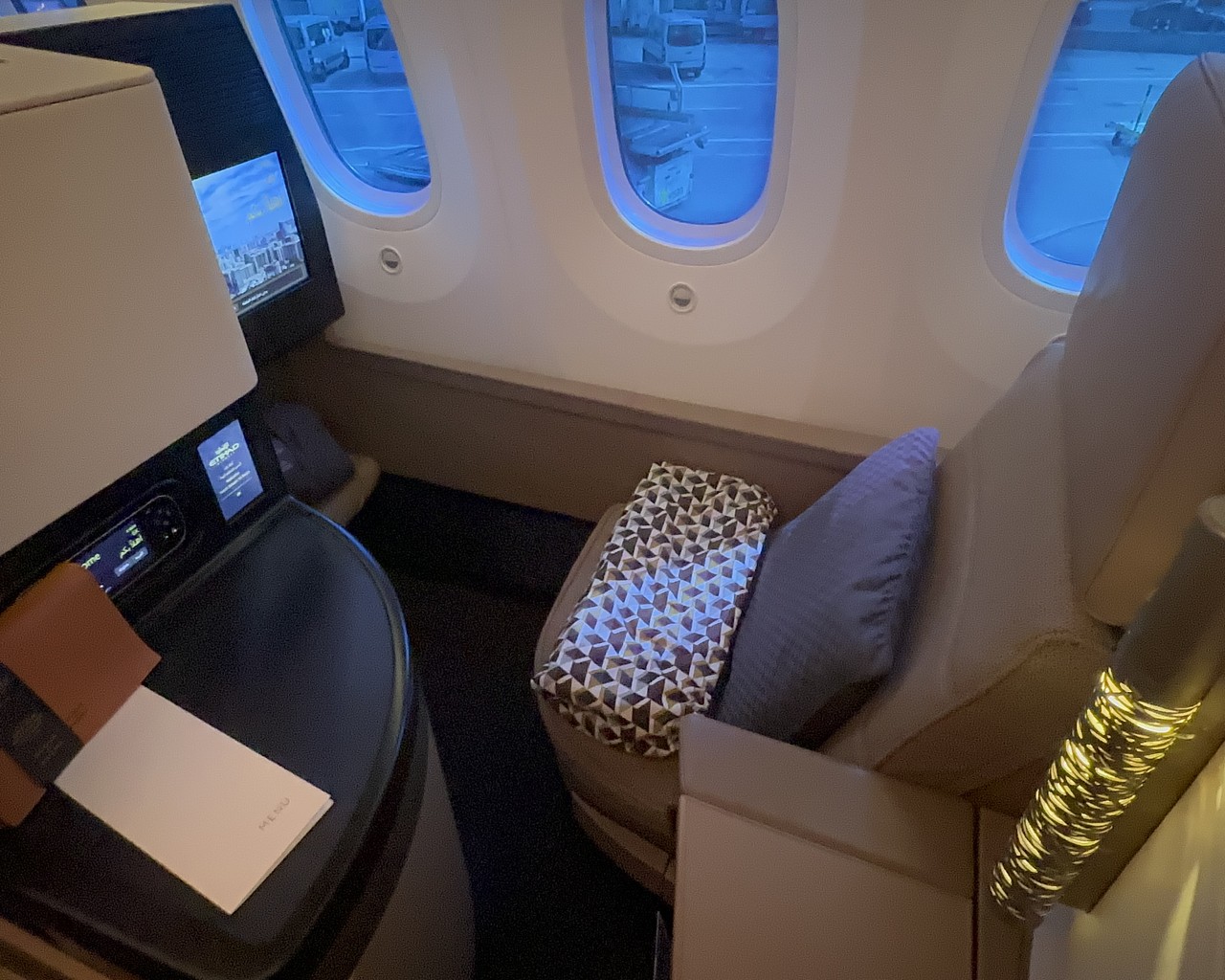 Avis du vol Etihad Airways Frankfurt → Abu Dhabi en Affaires