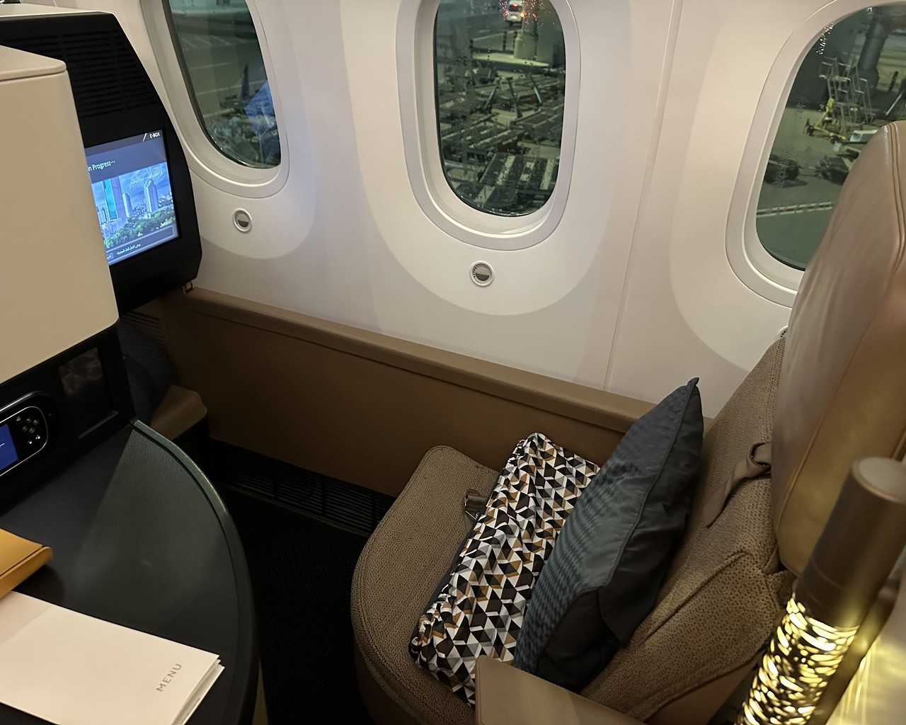 Avis du vol Etihad Airways Abu Dhabi → Jakarta en Affaires
