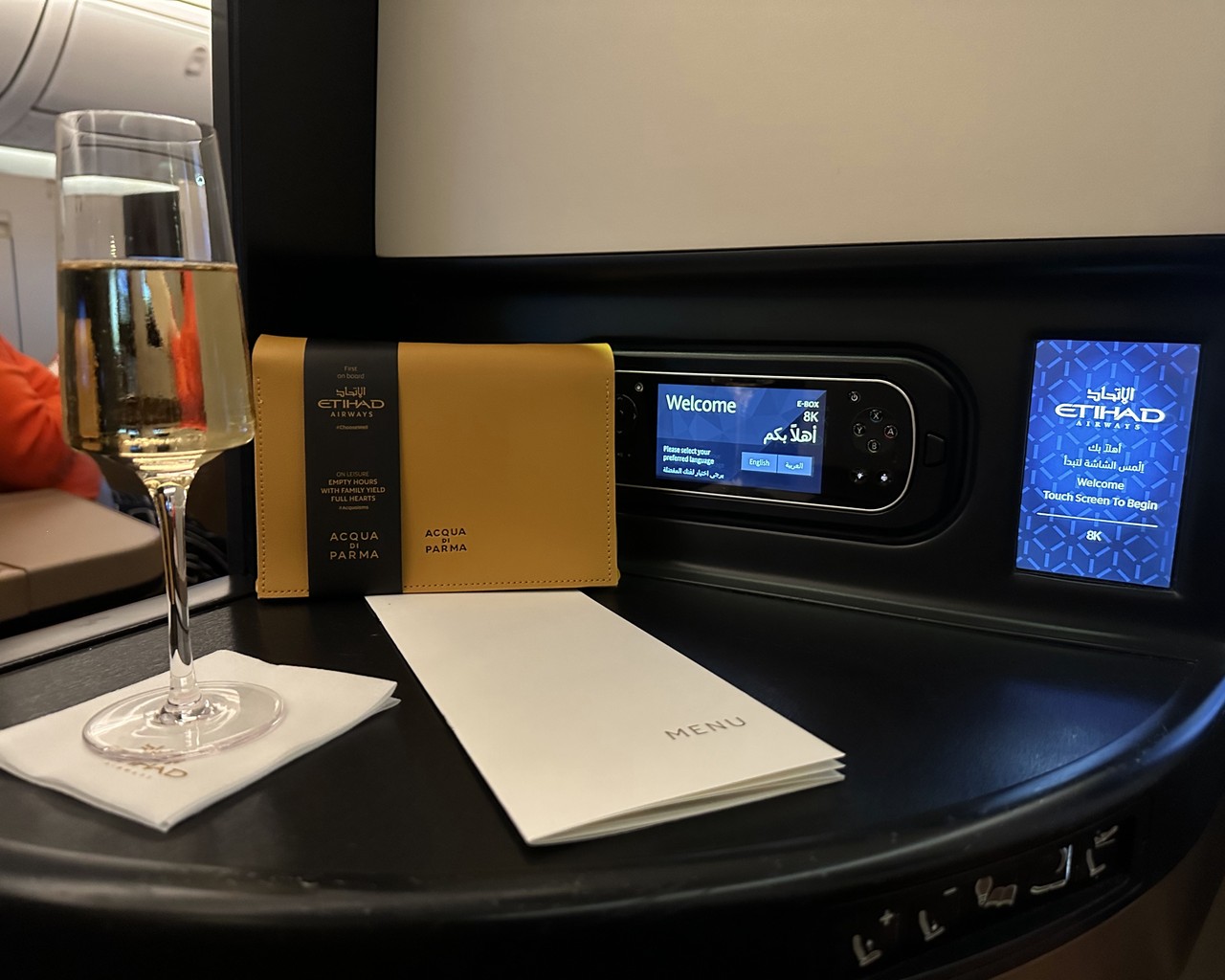 Avis du vol Etihad Airways Abu Dhabi → Frankfurt en Affaires