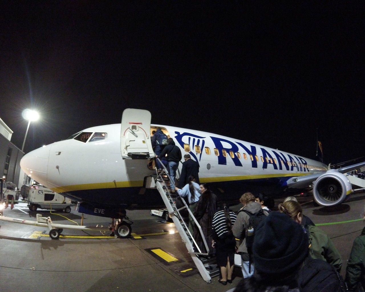 Review of Ryanair flight from Glasgow to Dublin in Economy