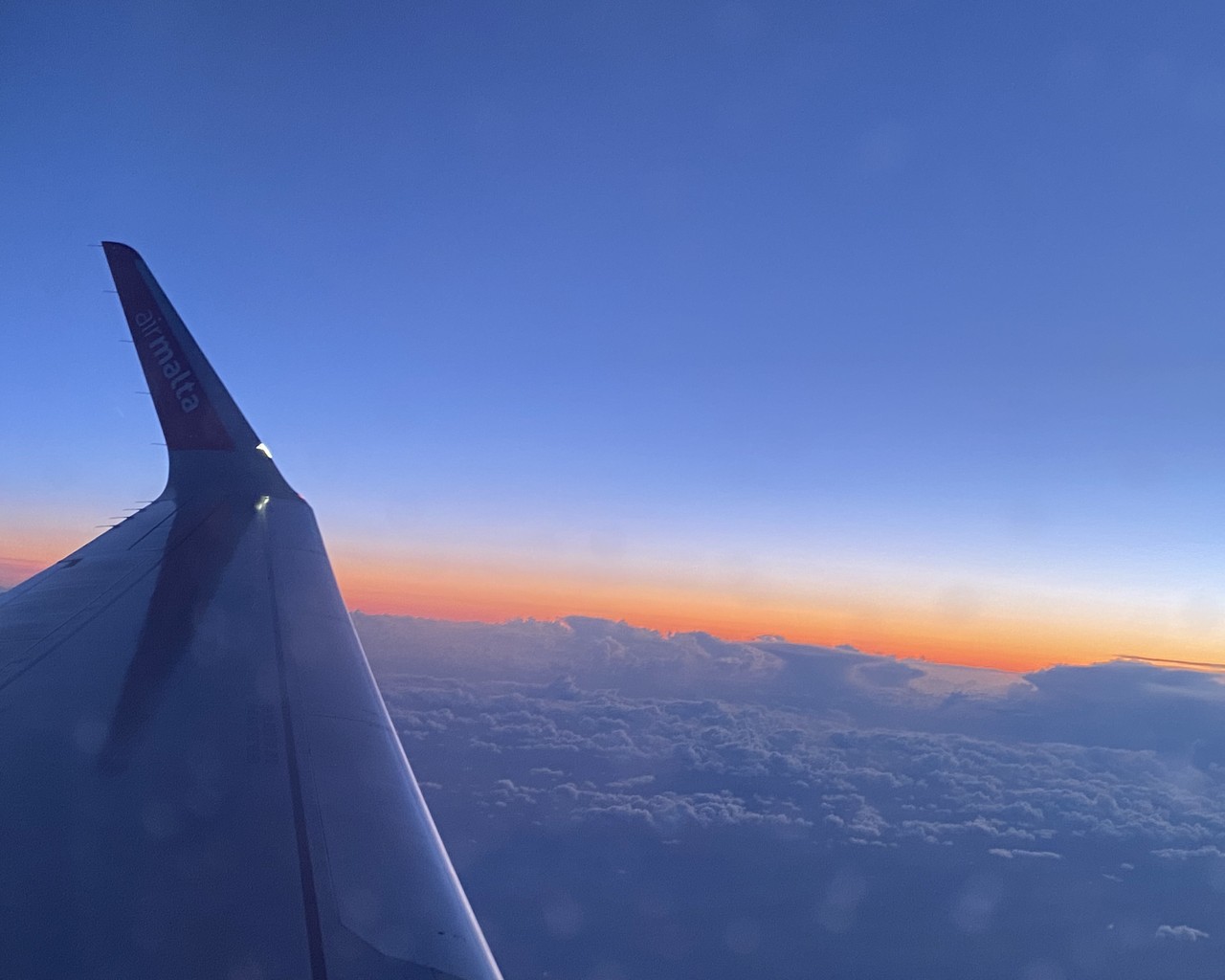 Review of Air Malta flight from Luqa to London in Economy