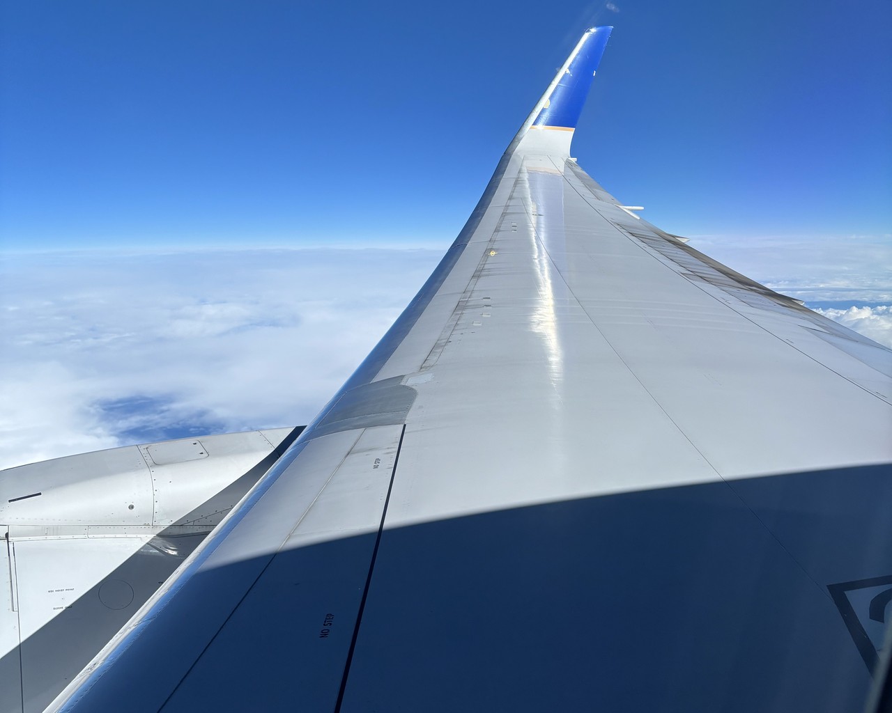 Review of United flight from London to Chicago in Business