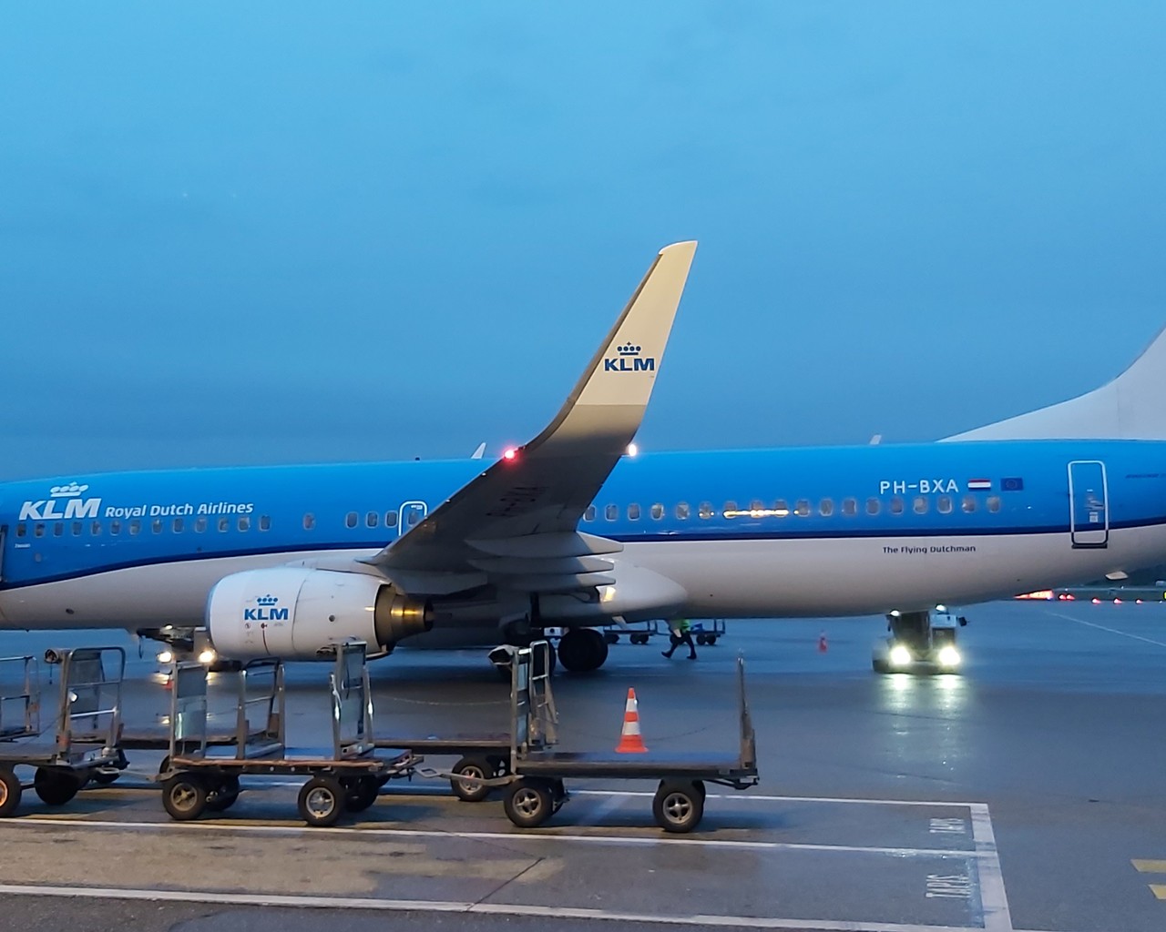 Avis du vol KLM Amsterdam → Geneva en Economique