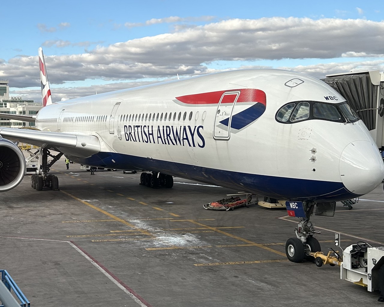 Review of British Airways flight from Denver to London in Business