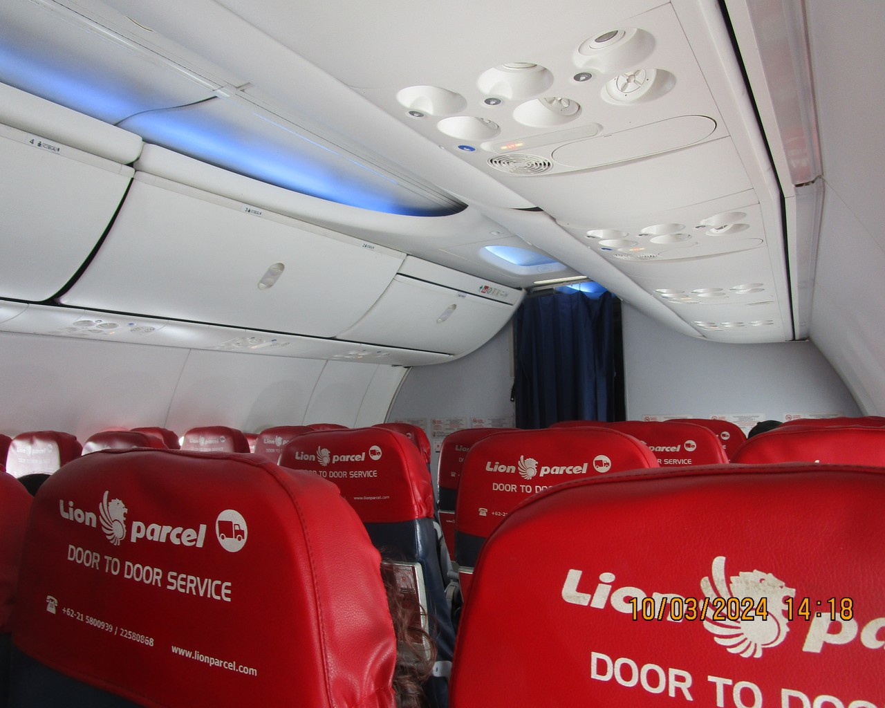 Review of Lion Mentari Airlines flight from Surabaya to Denpasar in Economy