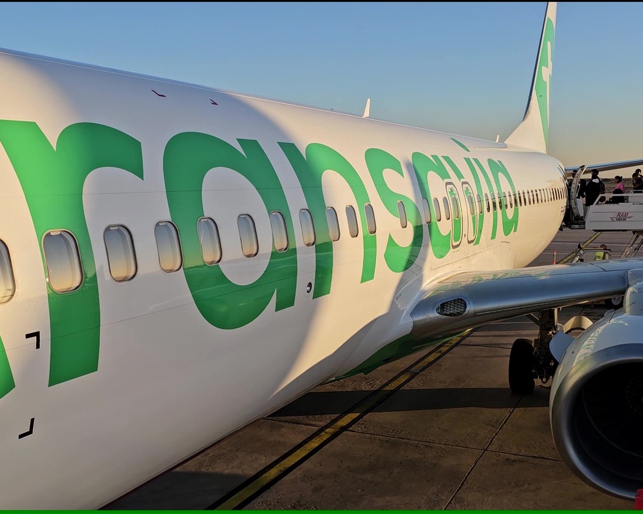 Avis du vol Transavia Agadir → Paris en Economique
