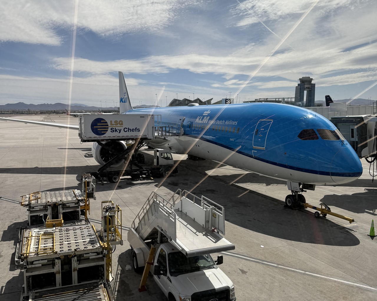 Review of KLM flight from Las Vegas to Amsterdam in Business