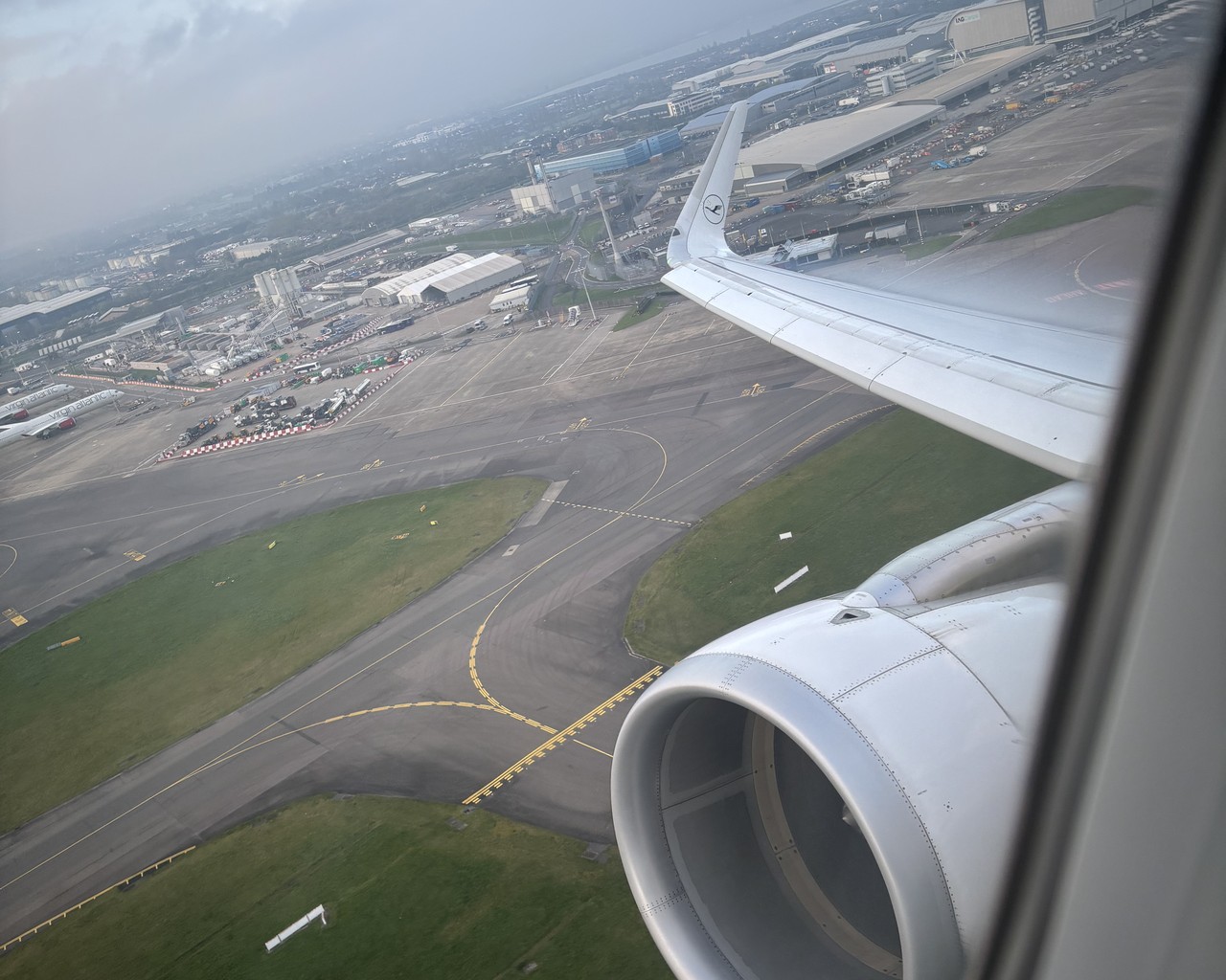 Review of Lufthansa flight from London to Munich in Business