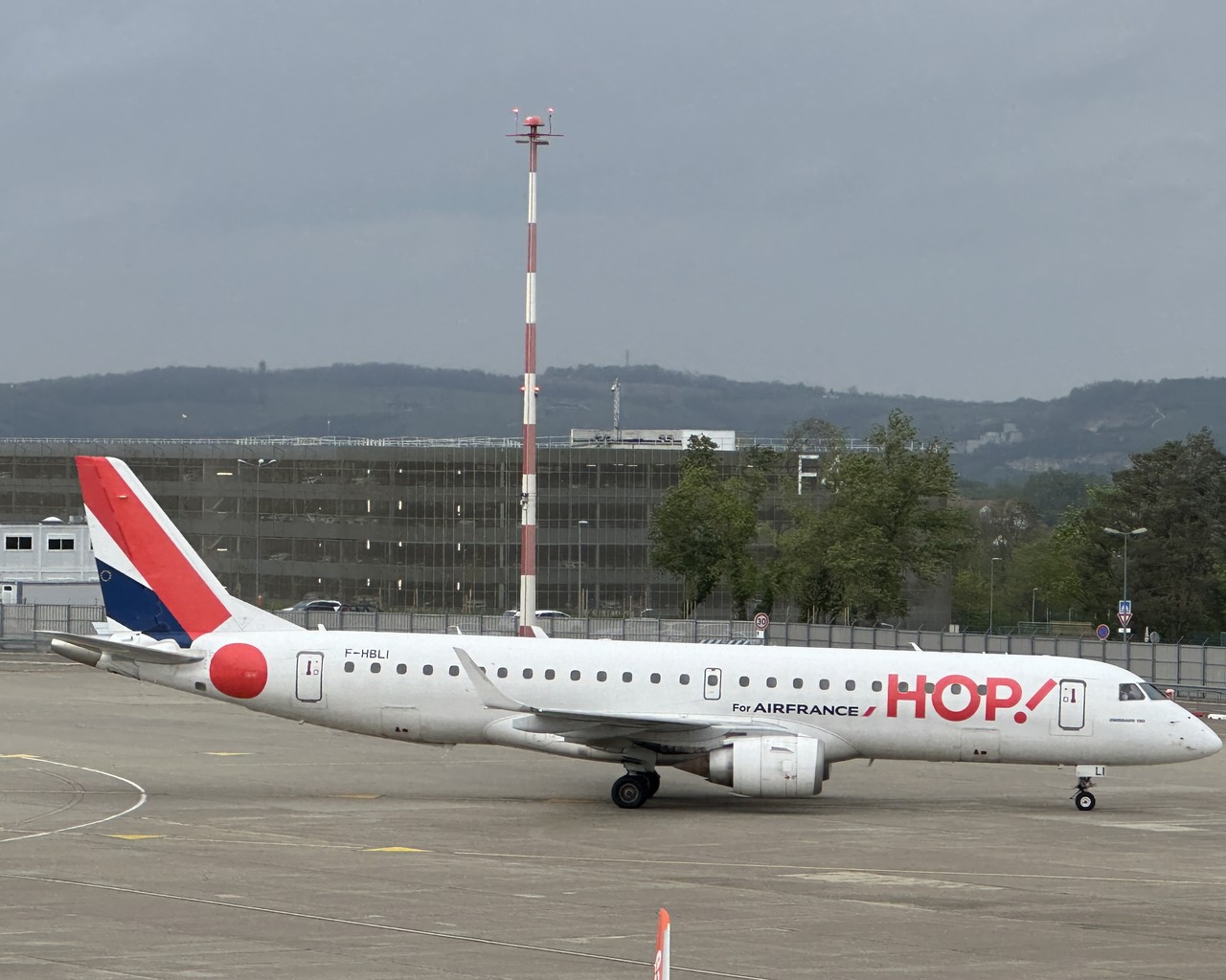 Avis du vol Air France Hop Mulhouse / Bâle → Paris en Economique
