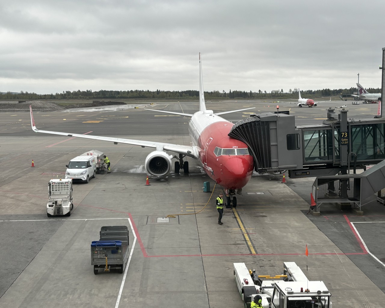 Avis du vol Norwegian Oslo → Paris en Economique