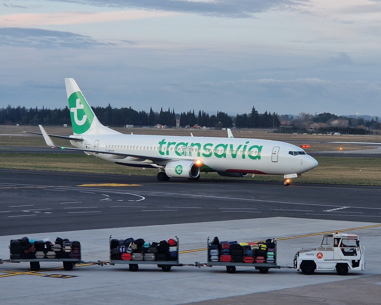 Avis du vol Transavia Montpellier → Paris en Economique