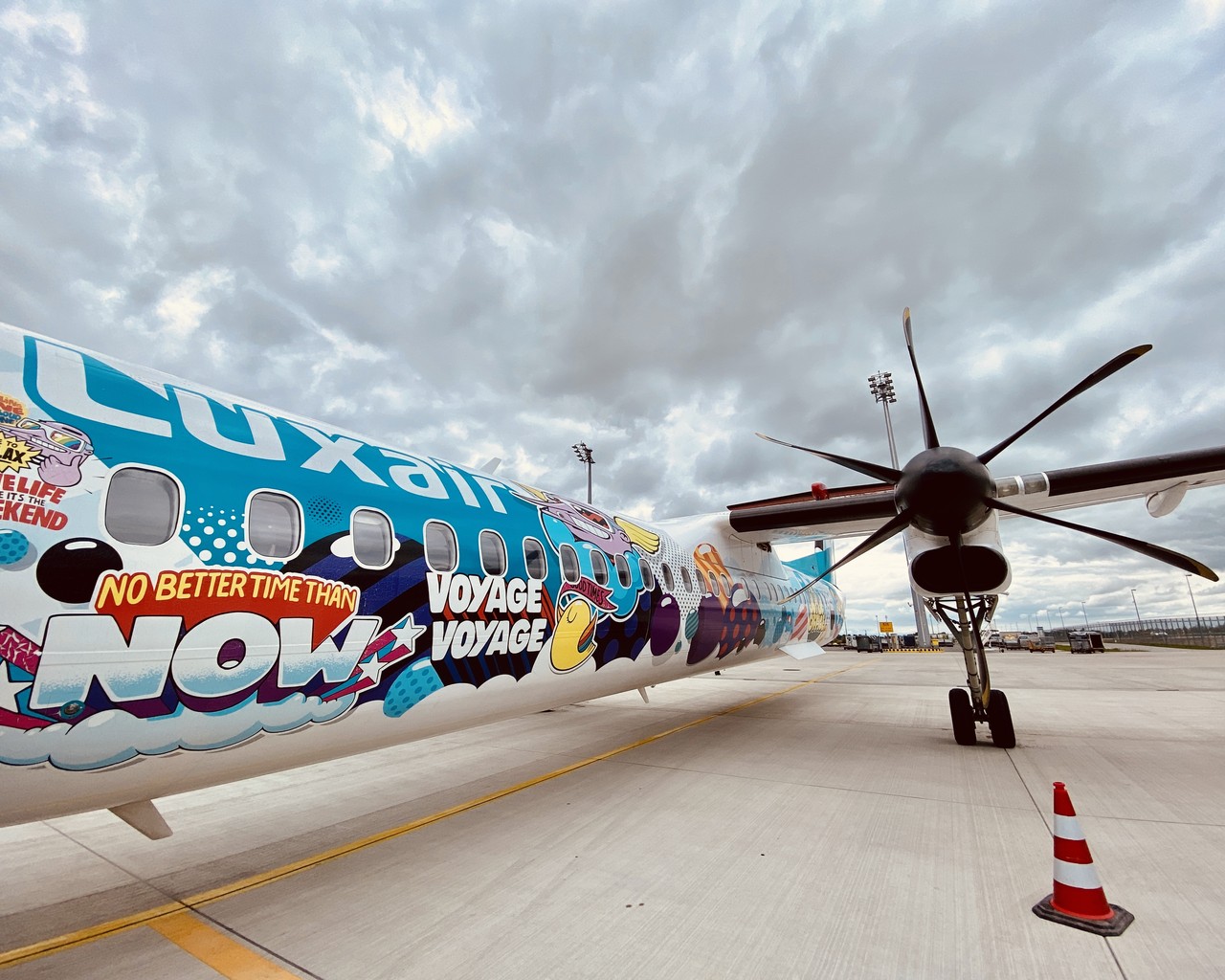 Review of Luxair flight from Munich to Luxembourg in Economy