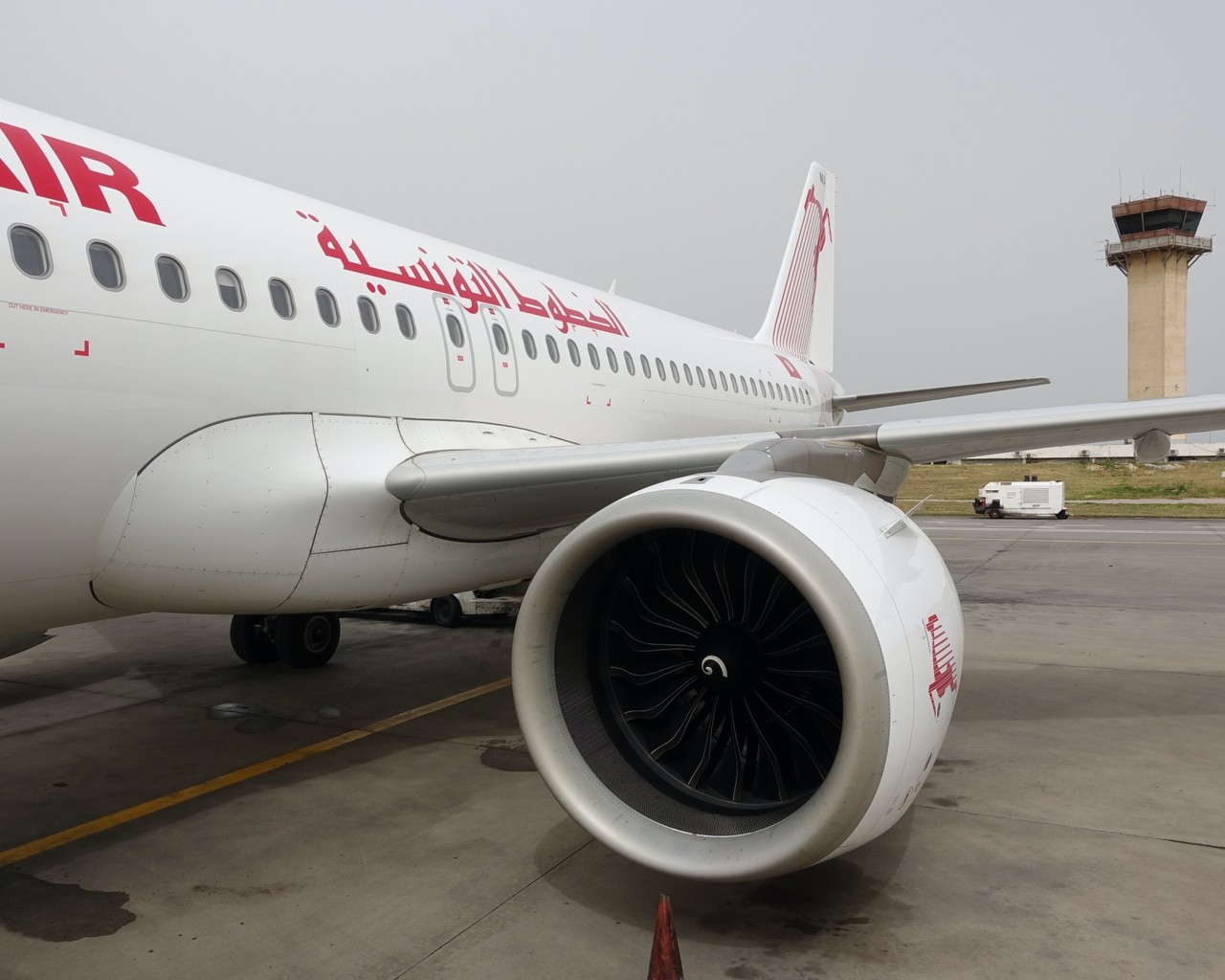 Review of Tunisair flight from Tunis to Munich in Economy