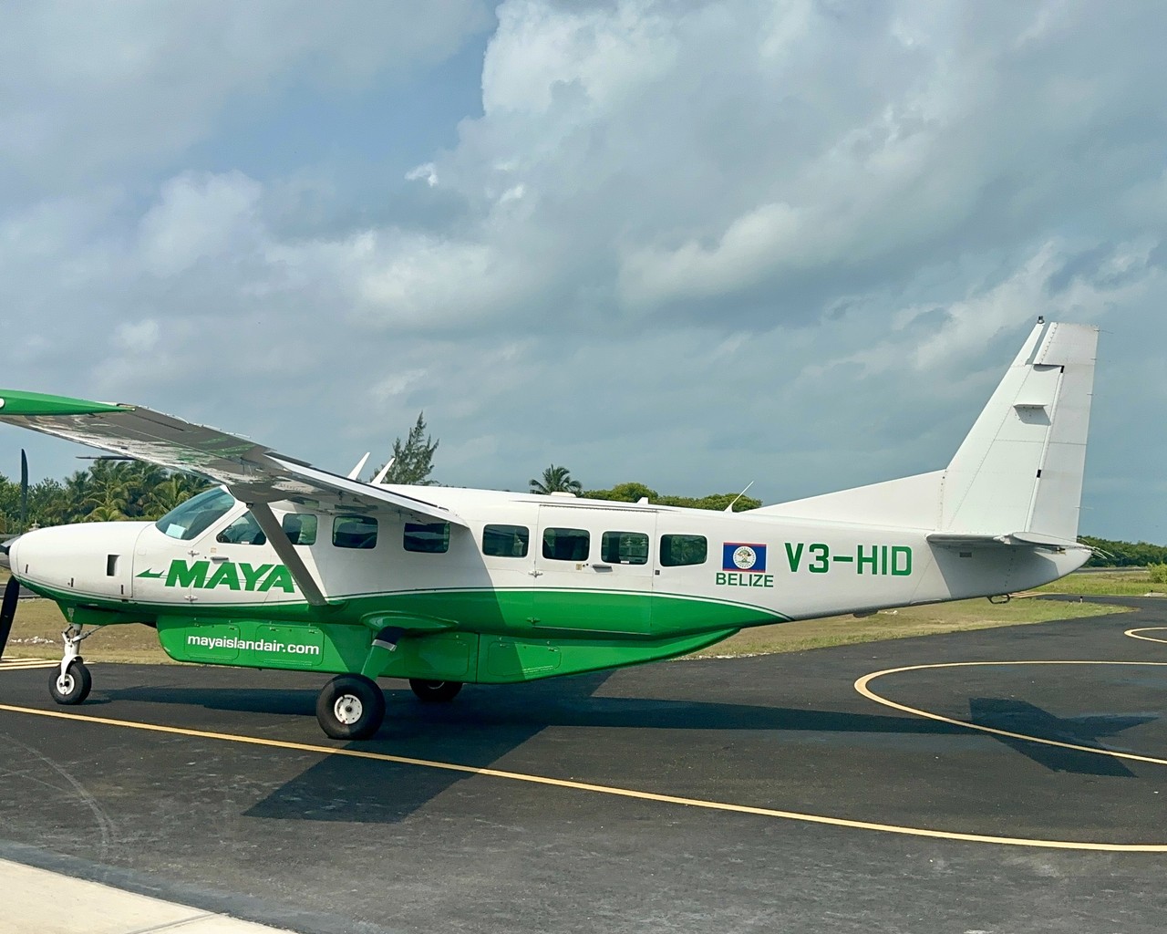 Review of MAYAir flight from Belize City to San Pedro in Economy