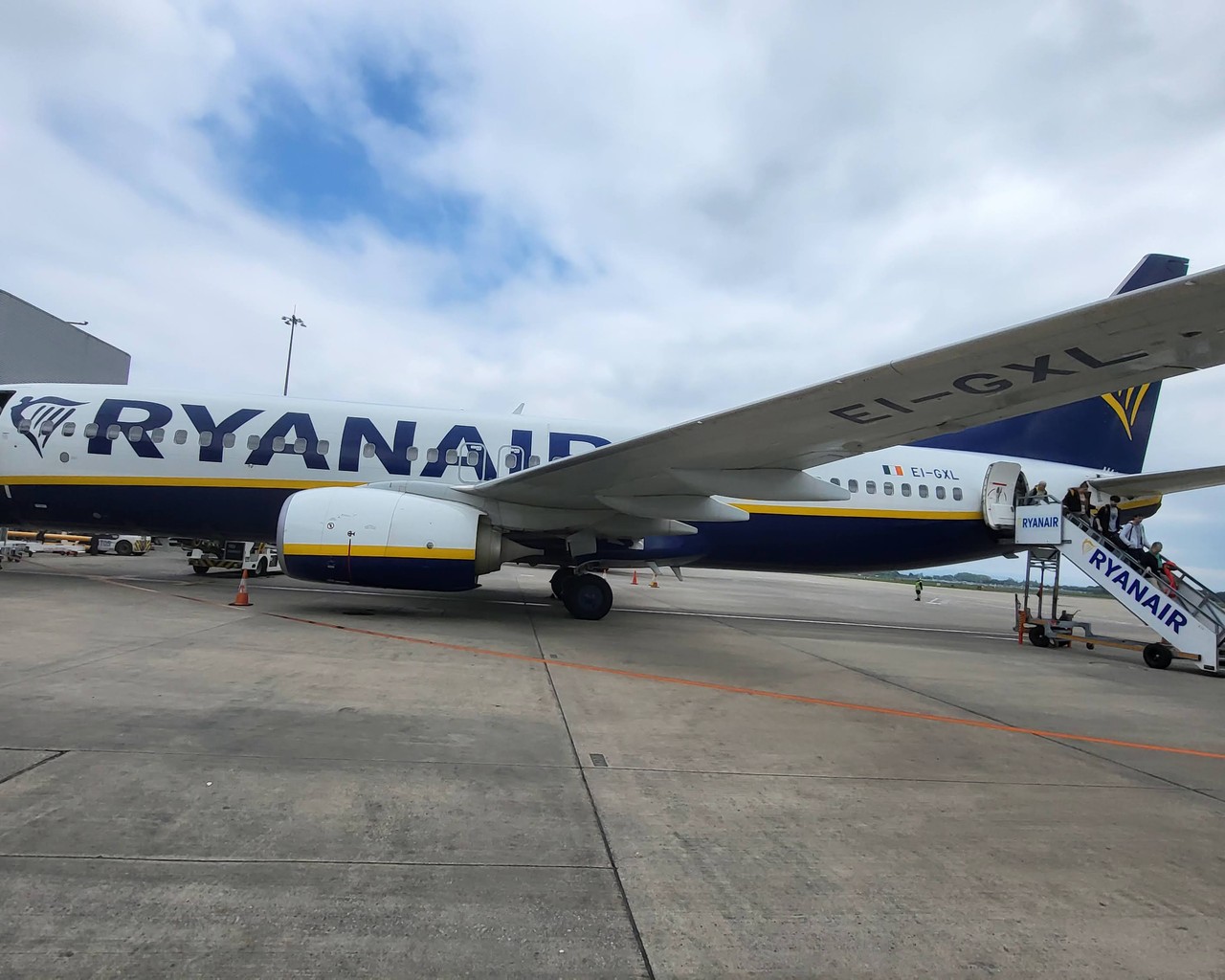 Avis du vol Ryanair Brussels → Manchester en Economique