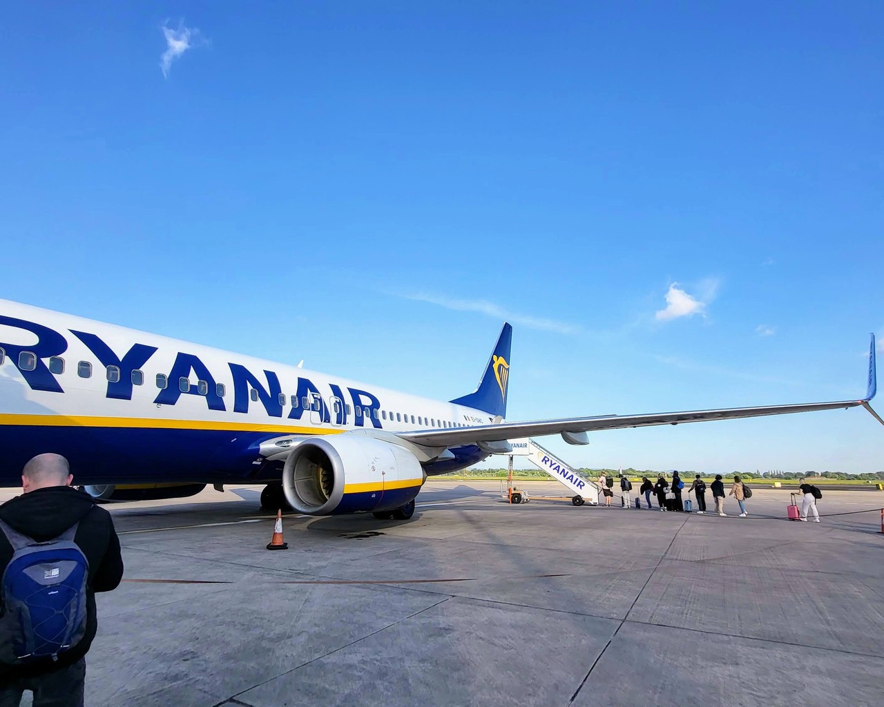 Avis du vol Ryanair Manchester → Brussels en Economique