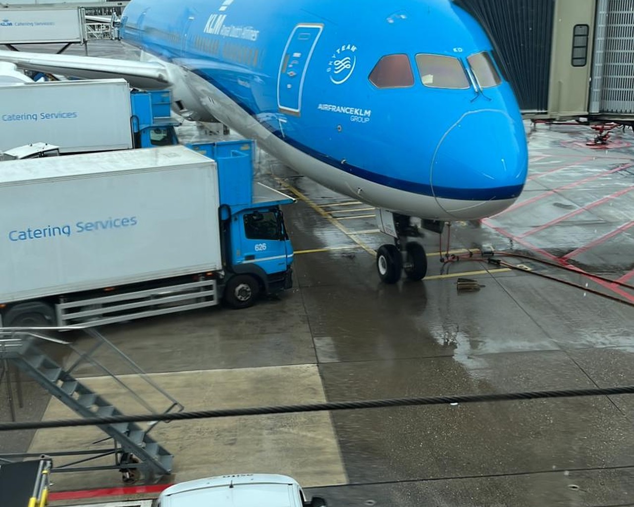 Avis du vol KLM Amsterdam → New Delhi en Economique