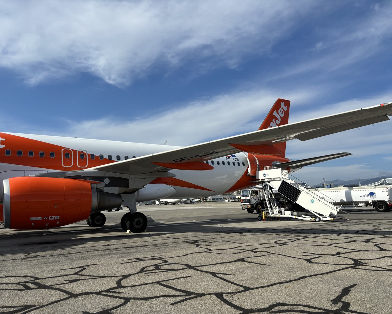 Avis du vol easyJet Paris → Nice en Economique
