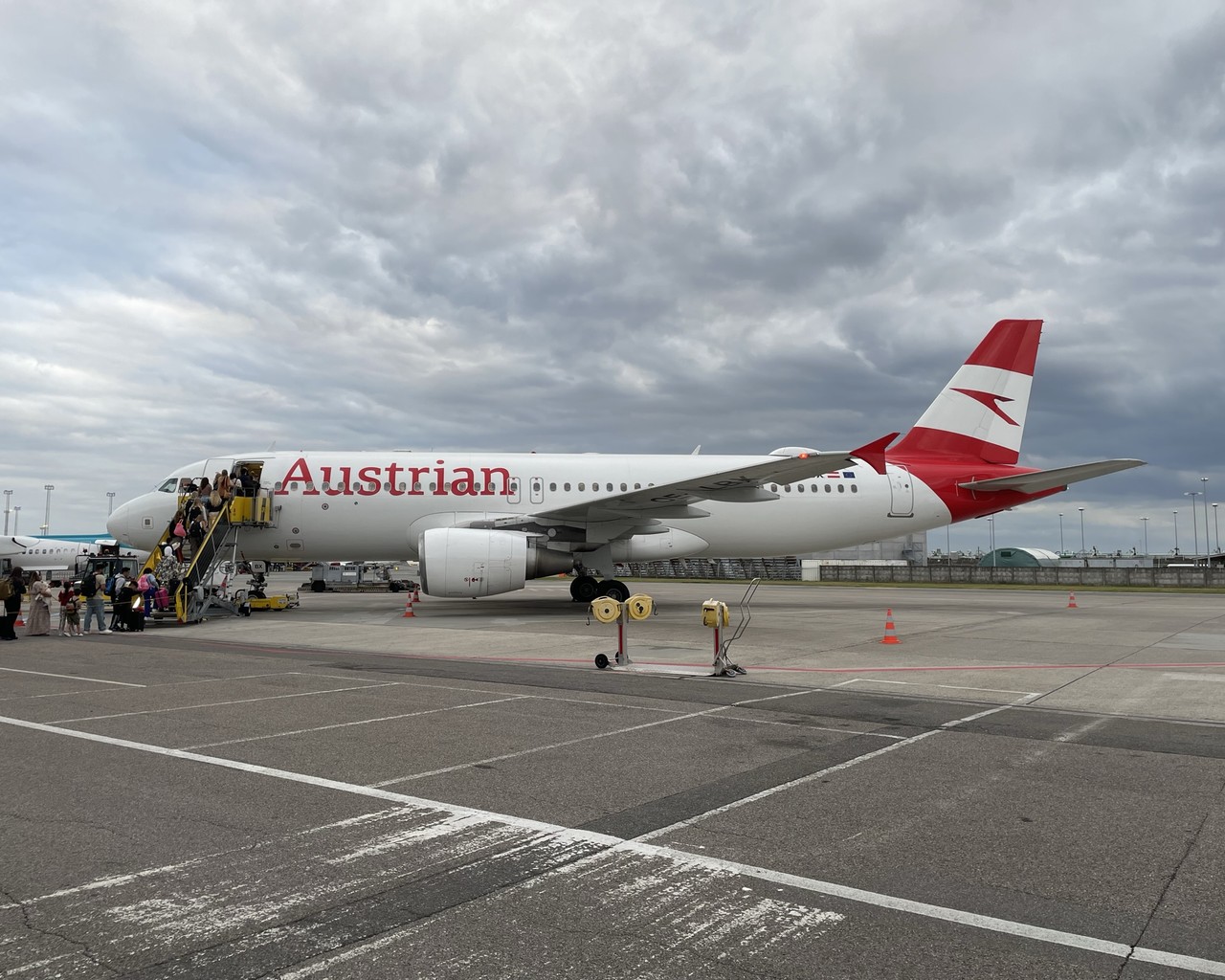 Review of Austrian Airlines flight from Copenhagen to Vienna in Business