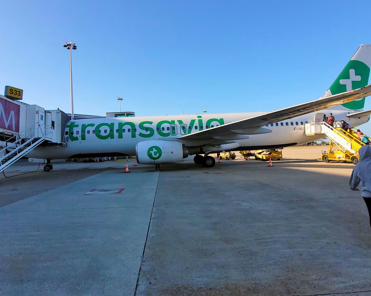 Avis du vol Transavia Porto → Paris en Economique